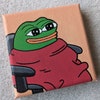 Peepocomfy | Peepo Painting | Canvas Painting | Meme Frog | Twitch ...