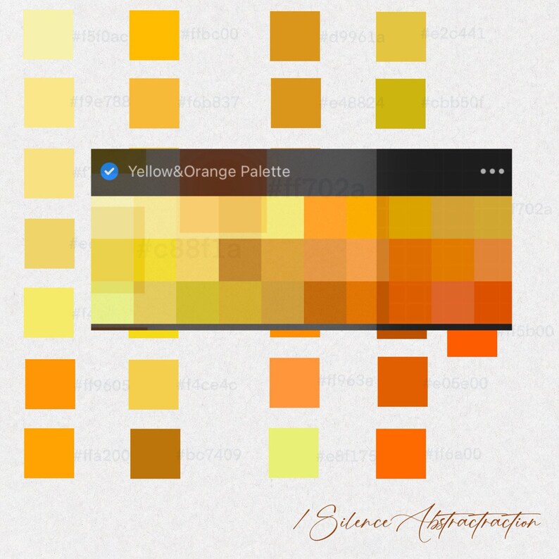 Sunbeam Spectrum, Procreate Color Palette, Procreate Swatches, Color ...