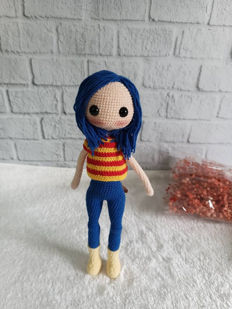 Crochet Coraline Coraline Doll Coraline Pattern Crochet Etsy