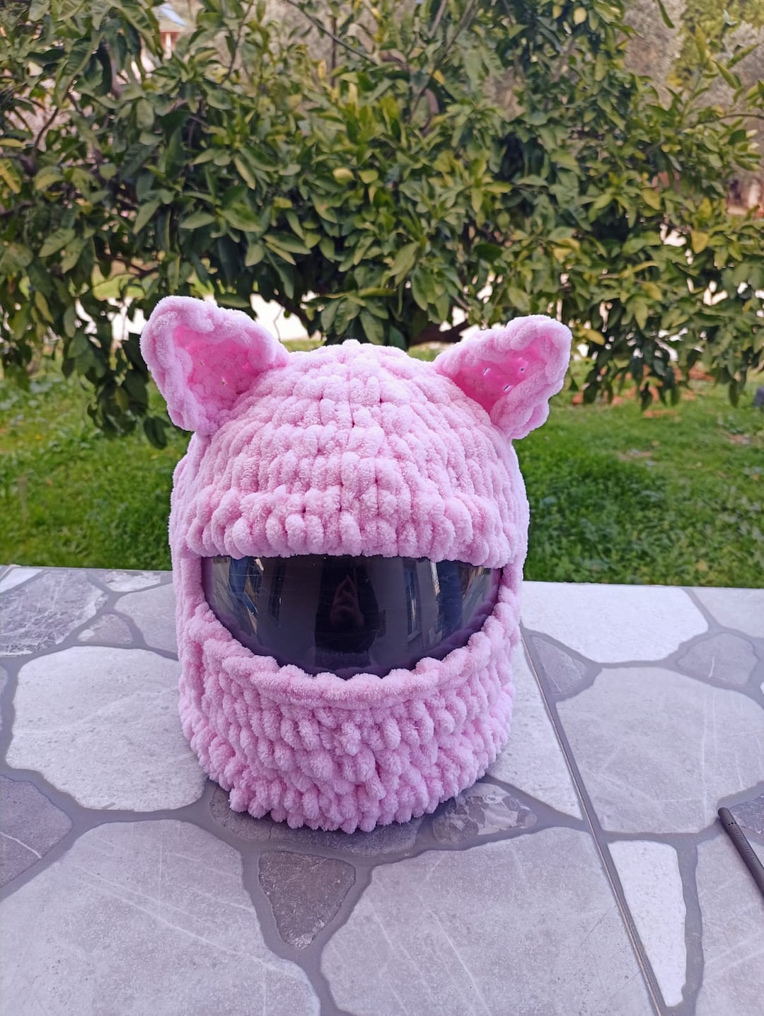 Cat Motorcycle Helmet Cover Mask - Etsy