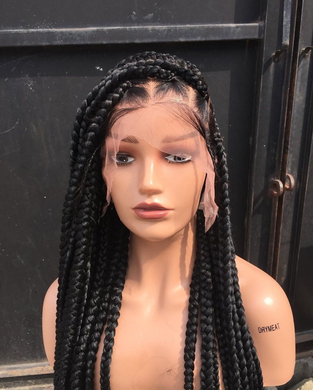 Full Lace Box Braided Wigs - Etsy