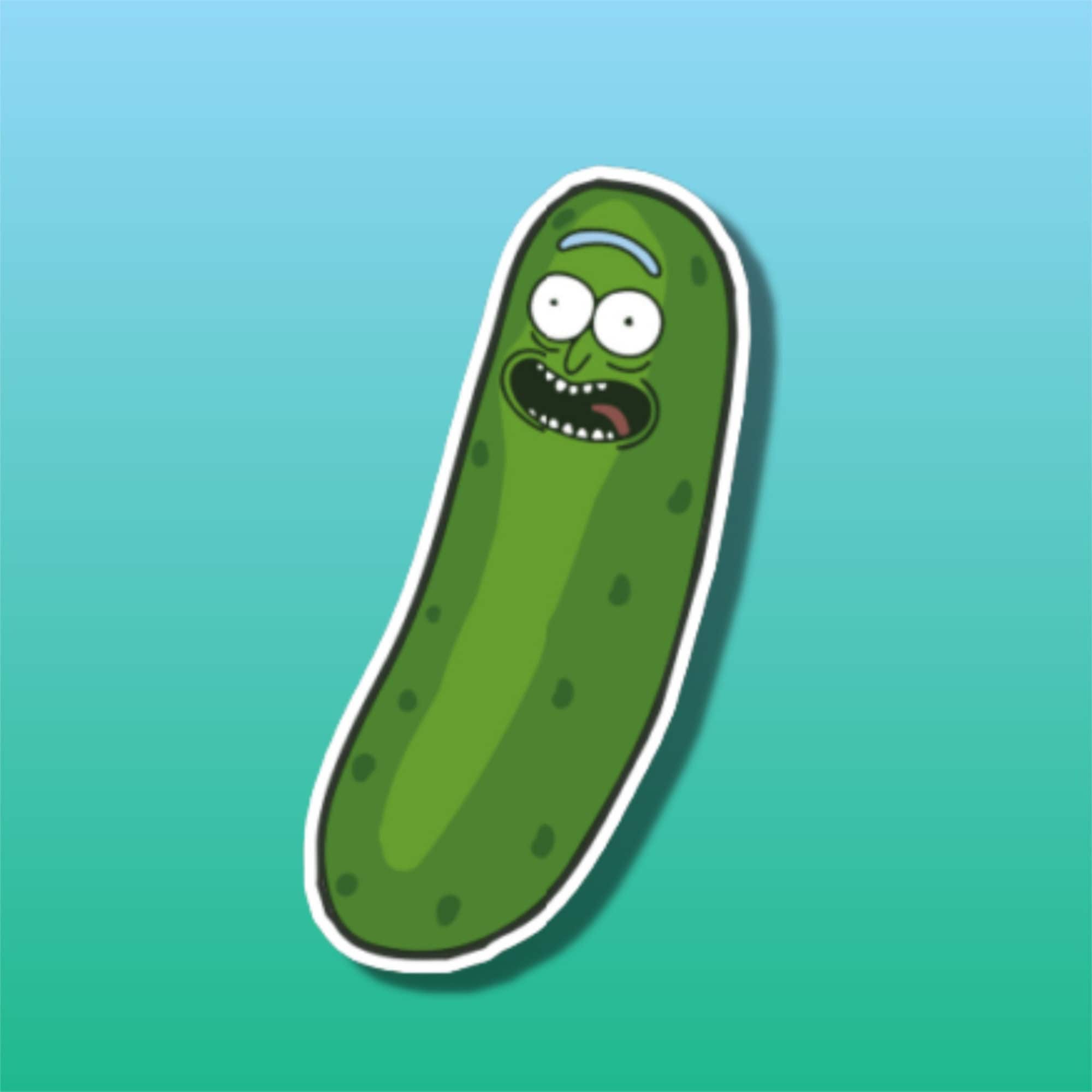Pickle Rick Sticker Rick & Morty Decal Funny Cartoon Meme Dab Vinyl ...