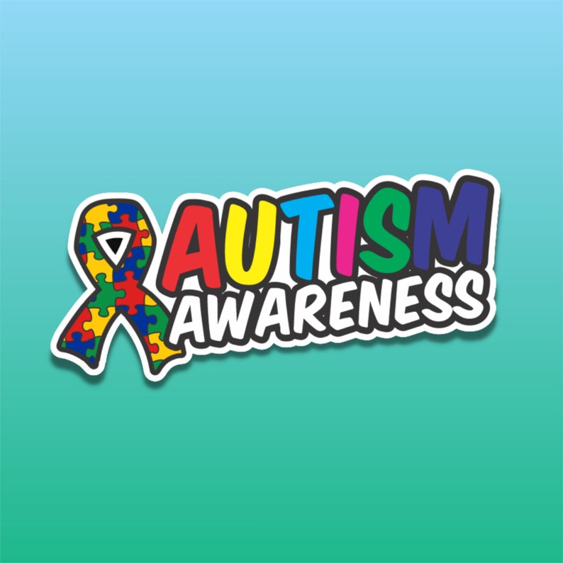 AUTISM Sticker Decal Car Window Decal Vinyl LOVE ASD Awareness Bumper ...