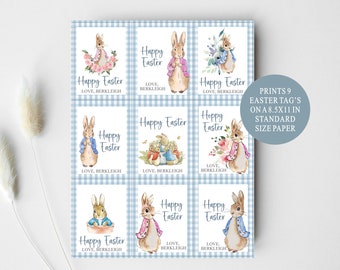 Peter Rabbit Favor Tags Peter Rabbit Gift Tags Kids Gift Tags Mommy ...