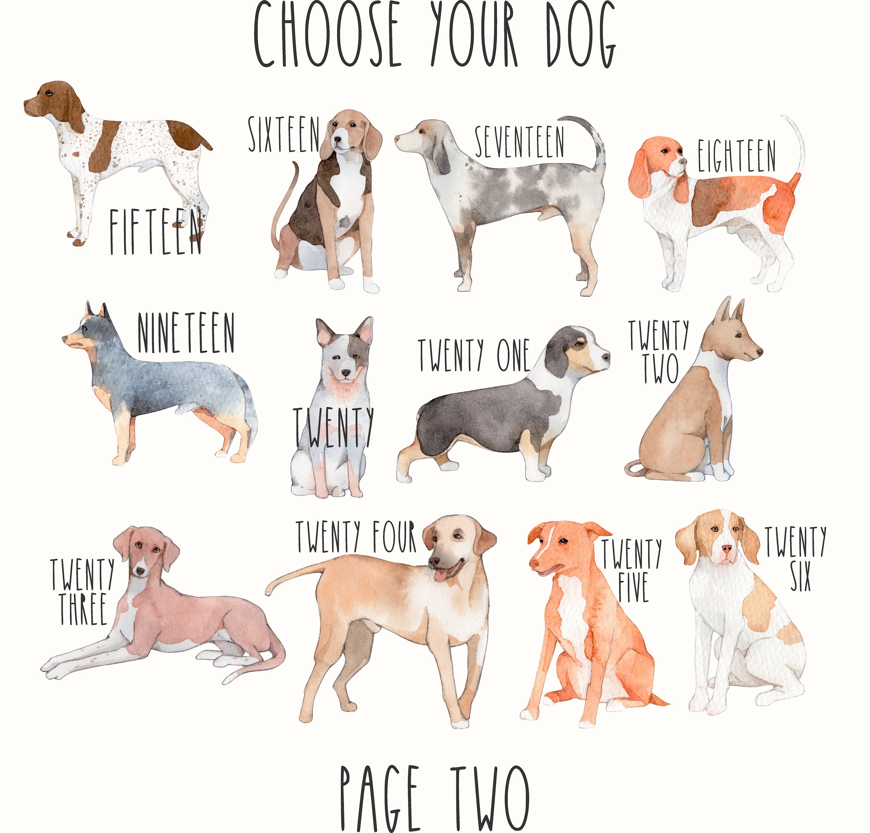 Grandmillennial Gender Reveal, 120 Breed Options, Custom Dog Invite ...