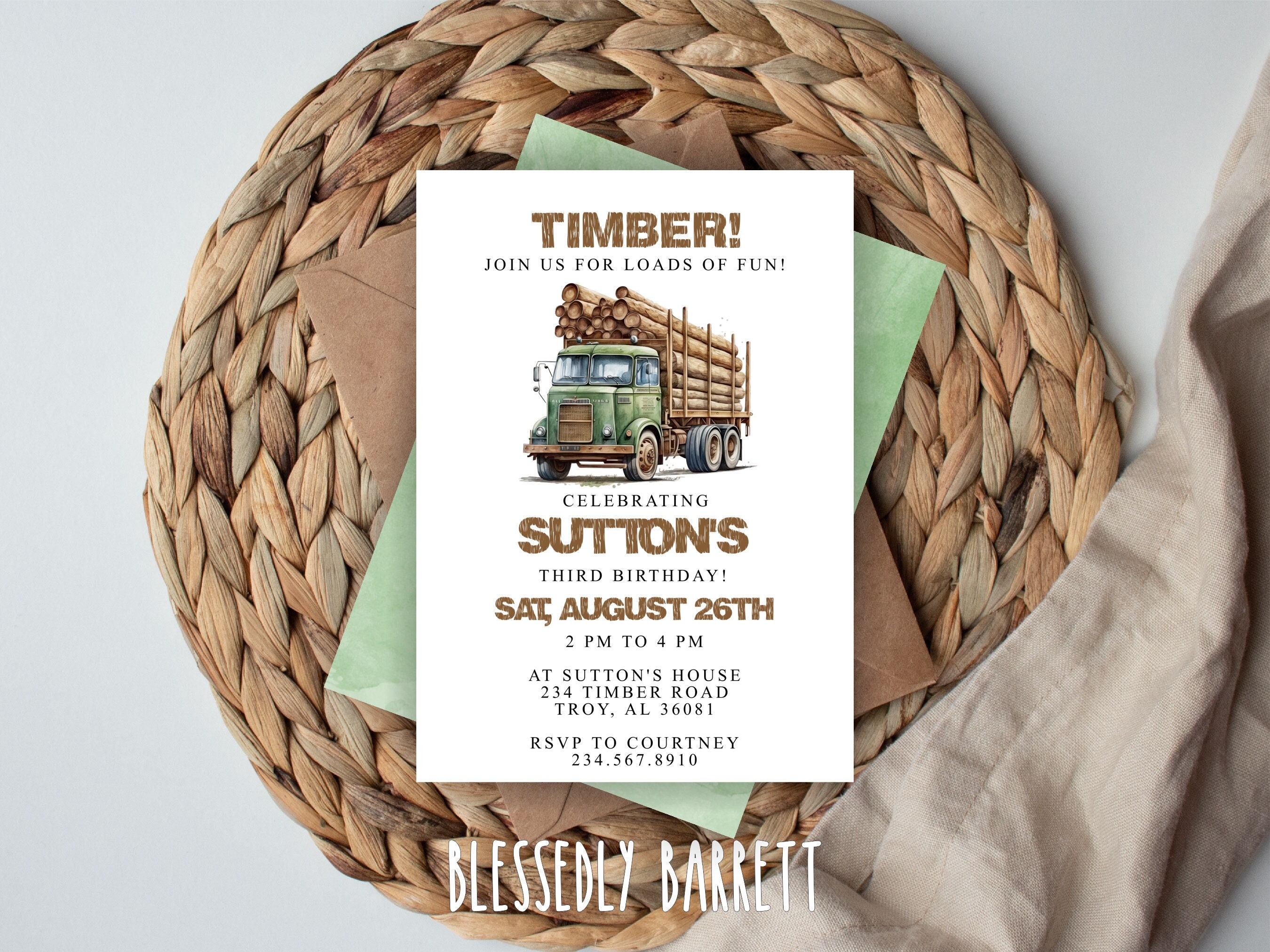 Logging Invite | Log Truck | Sawmill | Loads of Fun | Timber | Barnyard ...