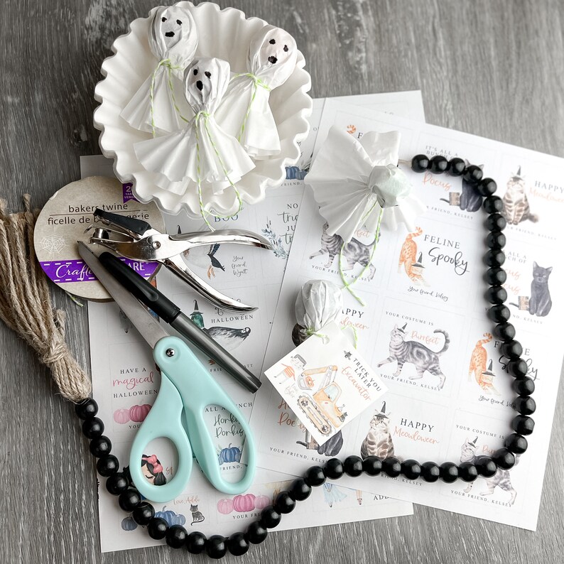 Custom Christian Halloween Gift Tags | Printable Candy Boo Tags (DIY ...