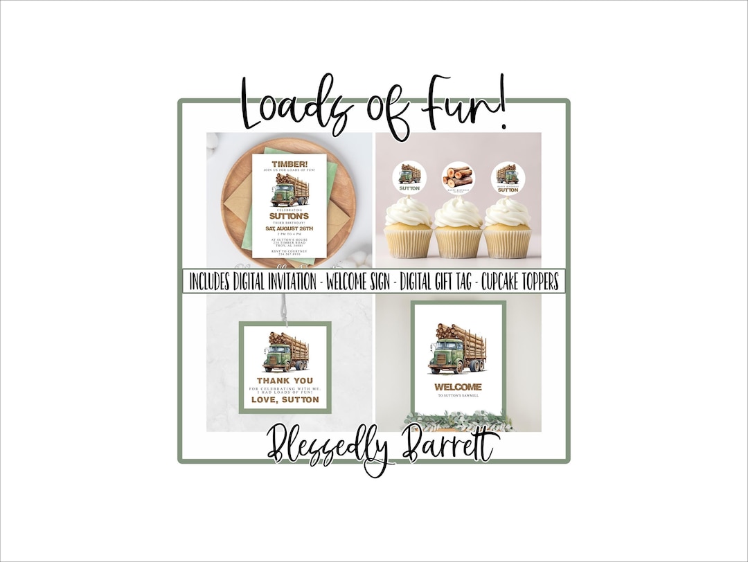 Logging Invite | Log Truck | Sawmill | Loads of Fun | Timber | Barnyard ...