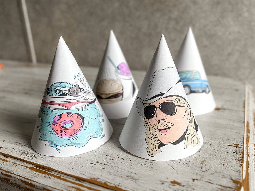 Chatta-two-chee Birthday Party Hat | DIY Party Hat | First Birthday ...