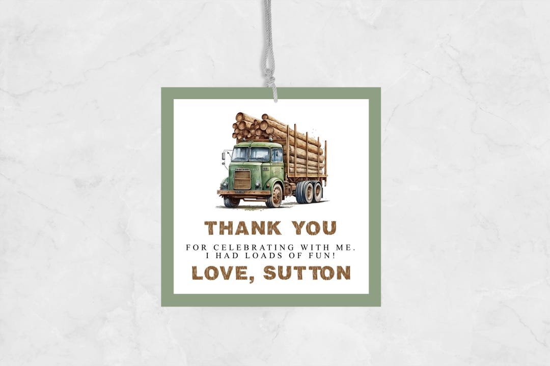 Logging Invite Log Truck Sawmill Loads of Fun Timber Barnyard Animals ...