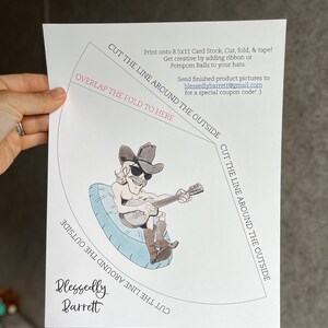 Chatta-two-chee Birthday Party Hat | DIY Party Hat | First Birthday ...