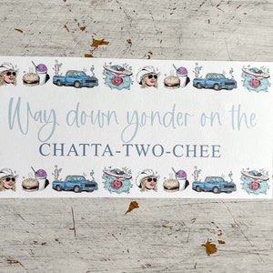 Chatta-two-chee Paper Banner | 2nd Birthday | Way Down Yonder | Alan ...