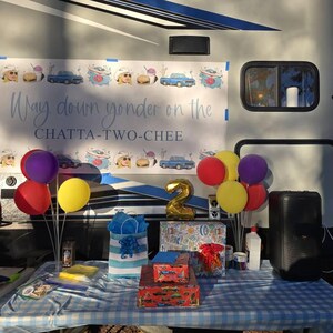 Chatta-two-chee Paper Banner | 2nd Birthday | Way Down Yonder | Alan ...