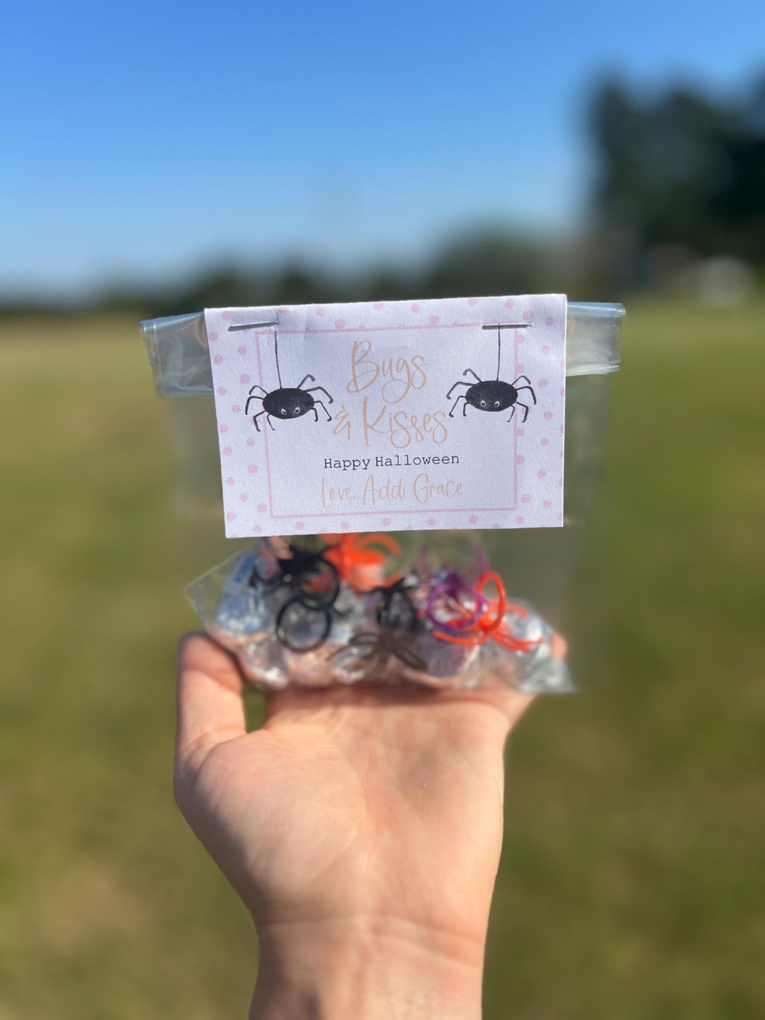 Bugs & Kisses Halloween Tags | Class Halloween Candy | You've Been Boo ...