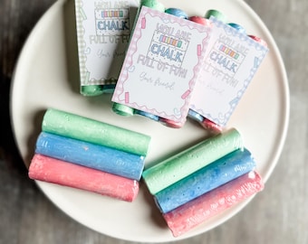 Chalk Valentines Ready to Gift Includes Tags, Class Valentines ...