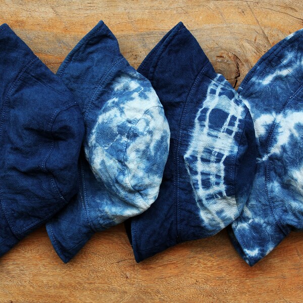 Indigo Bucket Hat - Etsy
