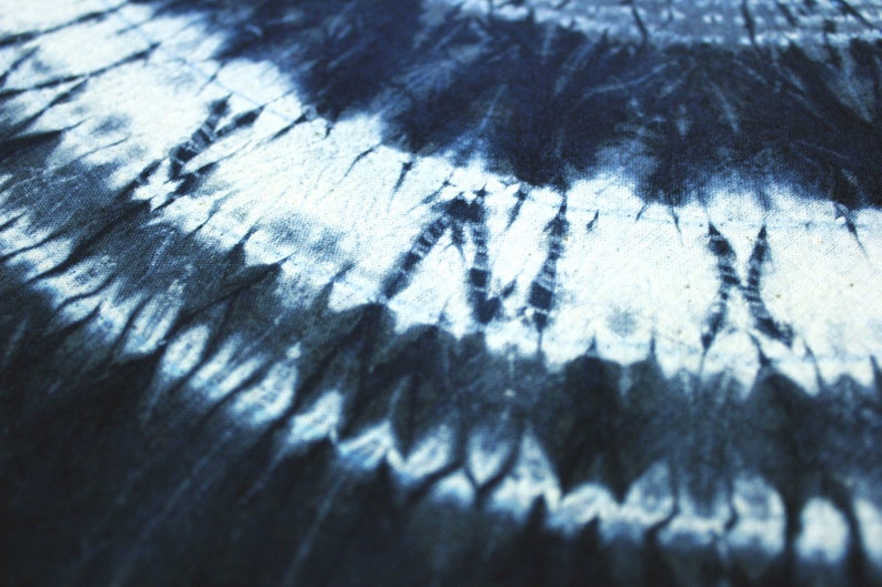 Kumo & Nui Japanese Shibori Wall Art | Natural Indigo Hand Dyed Textile ...