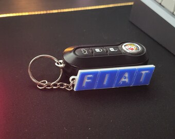 Fiat Keychain - Etsy