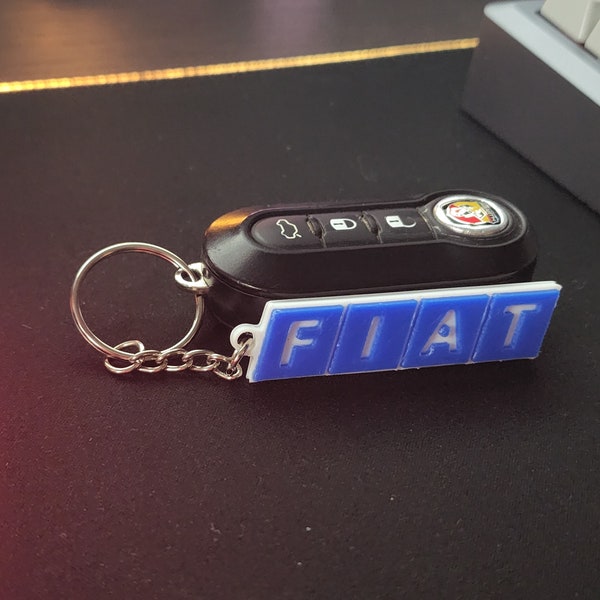 Fiat Abarth Keychain - Etsy