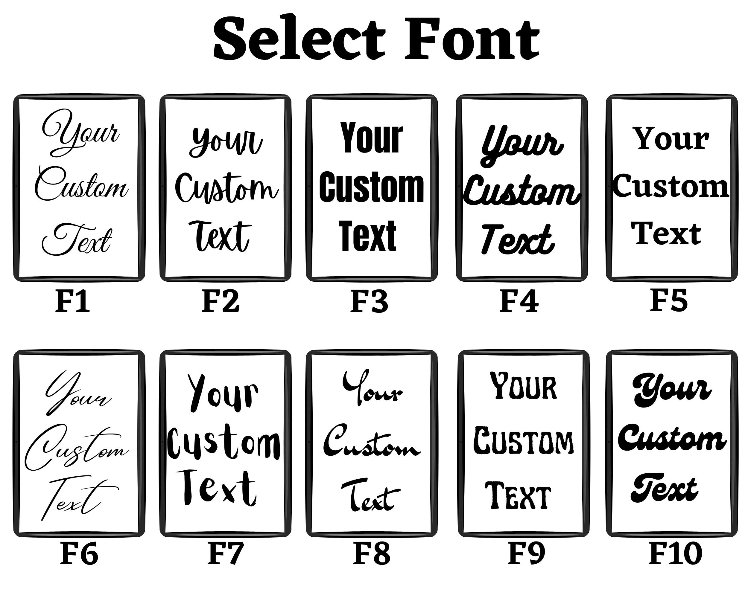 DIGITAL DOWNLOAD Custom Quote Text Poster Print Wall Art Personalized ...