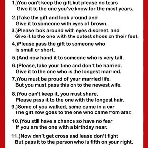 Pass the Gift Game Birthday Game Family Game Kids Games Party Games ...