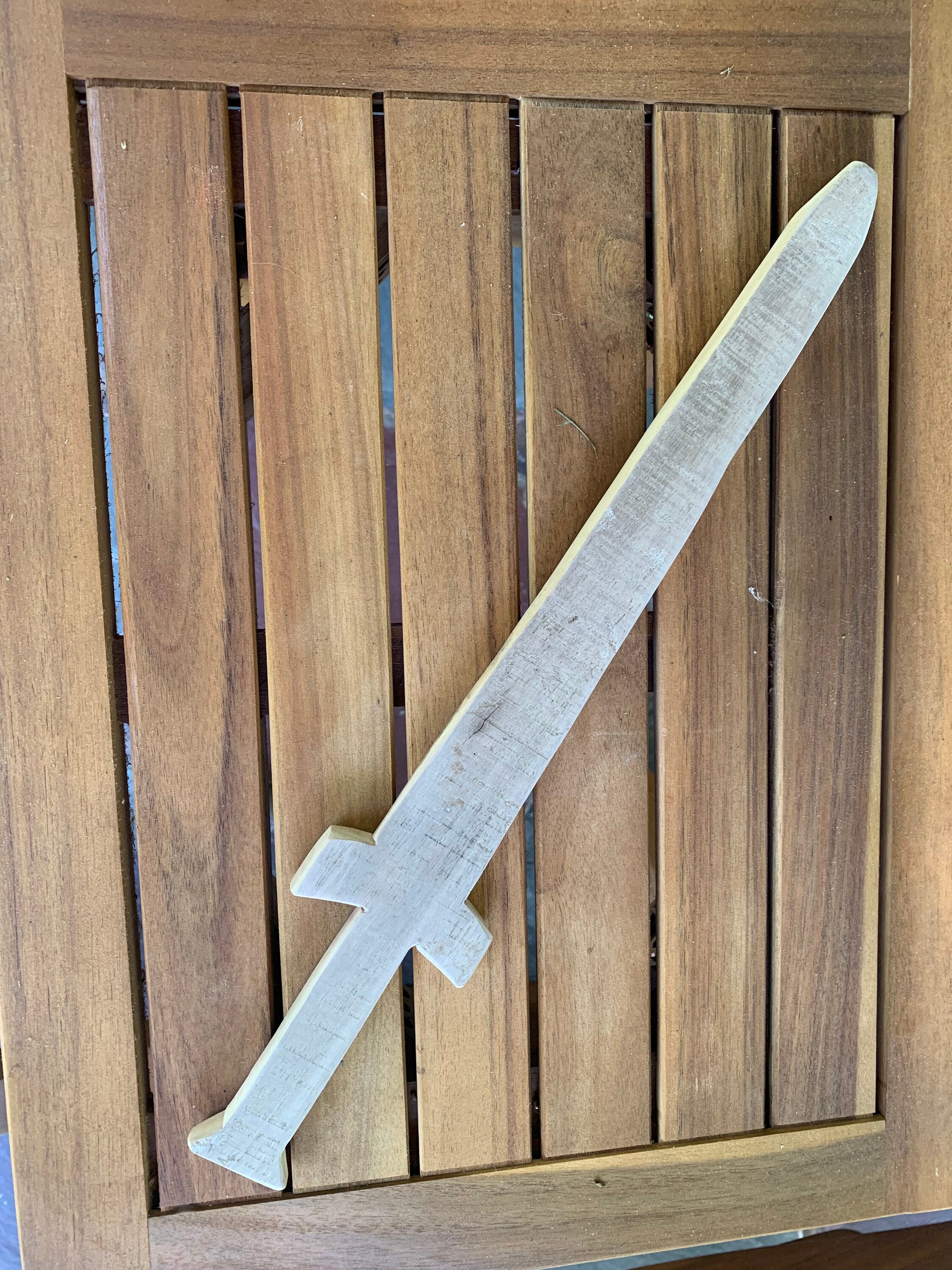 Wooden Toy Long Sword - Etsy