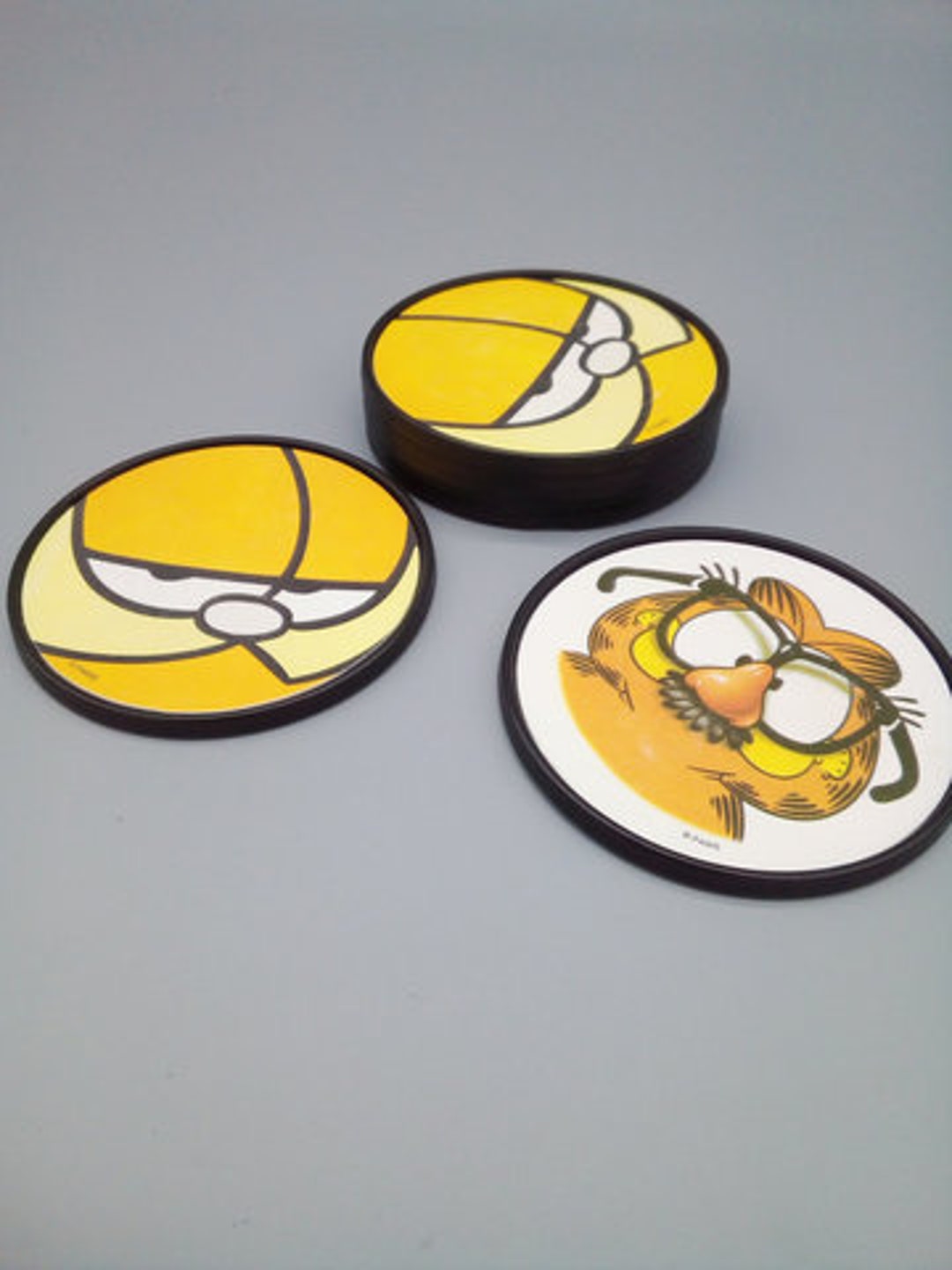 Vintage Coasters Garfield 1978 Collectors Item 7pcs - Etsy