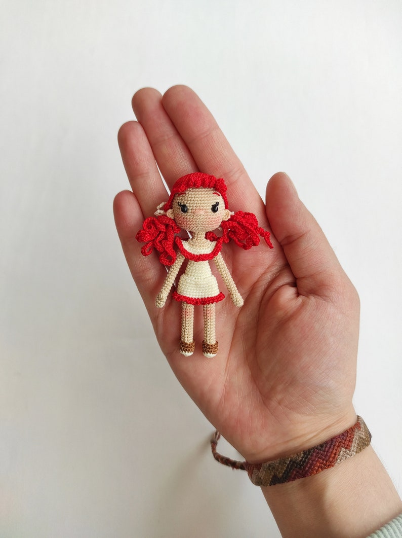 Miniature Amigurumi Jelin // Knitting, Crochet, Amigurumi Doll ...