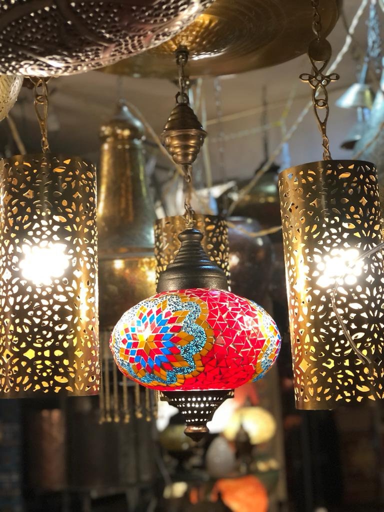 Turkish Ceiling Lamp - Etsy