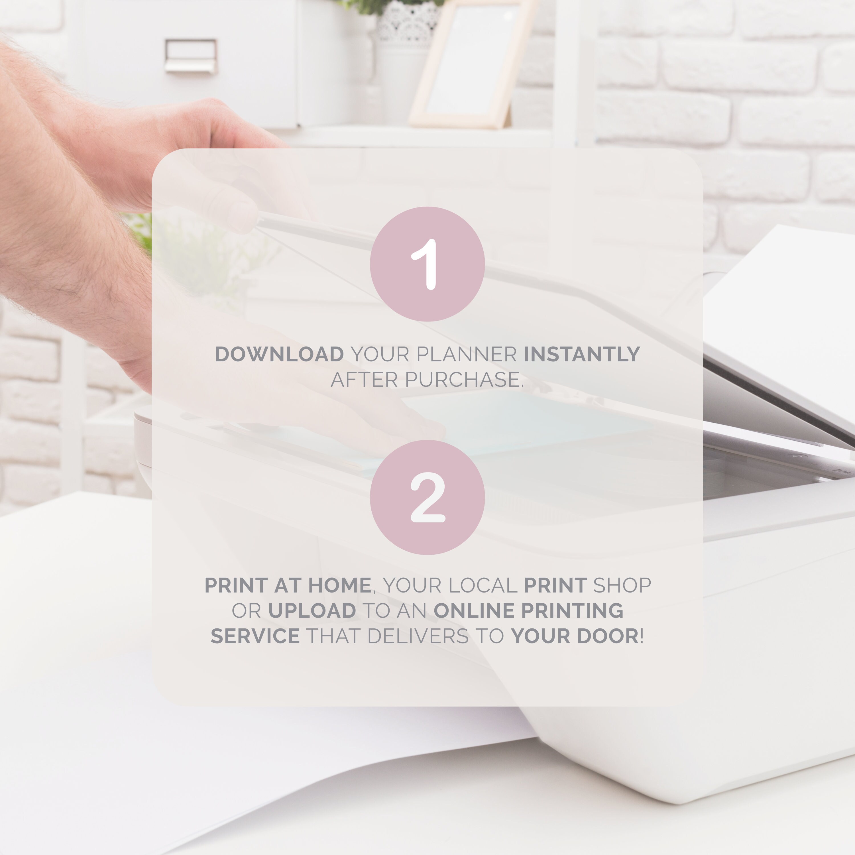 Daily Work Planner, Personal Daily Planner, Productivity Planner ...