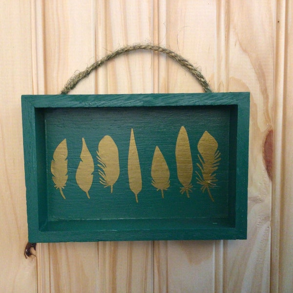 Shadow Box End Table - Etsy