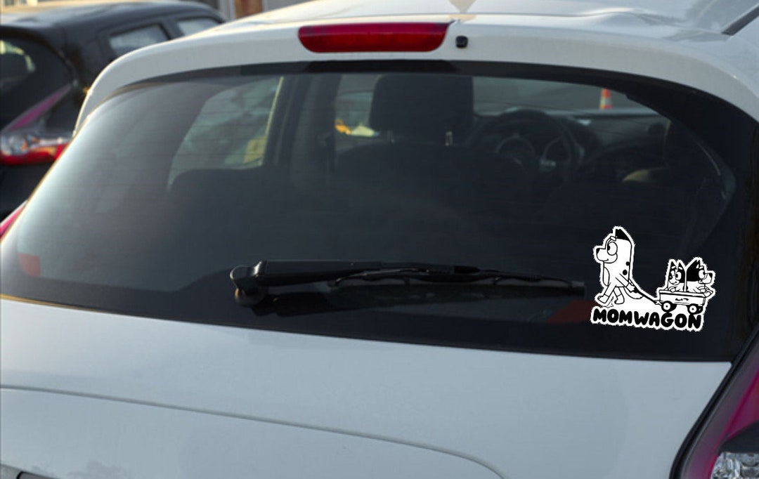 Mom Wagon Dad Wagon Mom Dad Car Decals Car Accessories Bumper Stickers ...