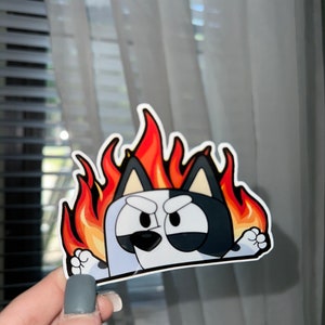 Metal Muffin Muffin Peaker Peeking Decal Car Accessories Car Decals ...