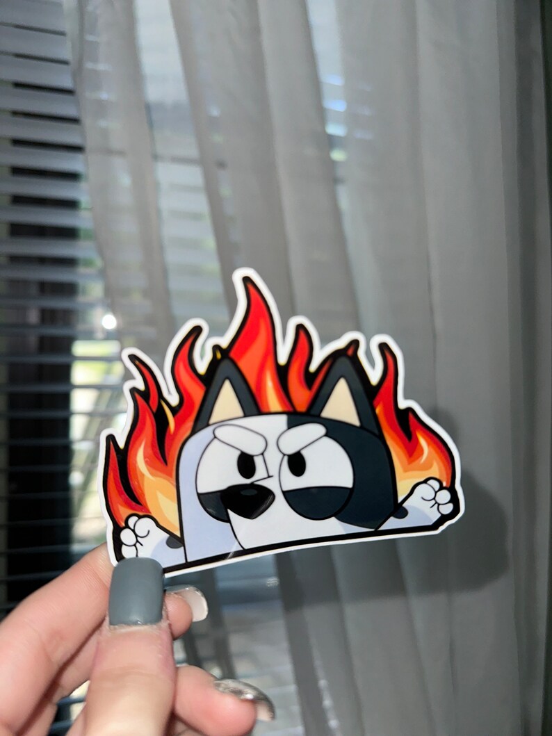 Metal Muffin Muffin Peaker Peeking Decal Car Accessories Car Decals ...