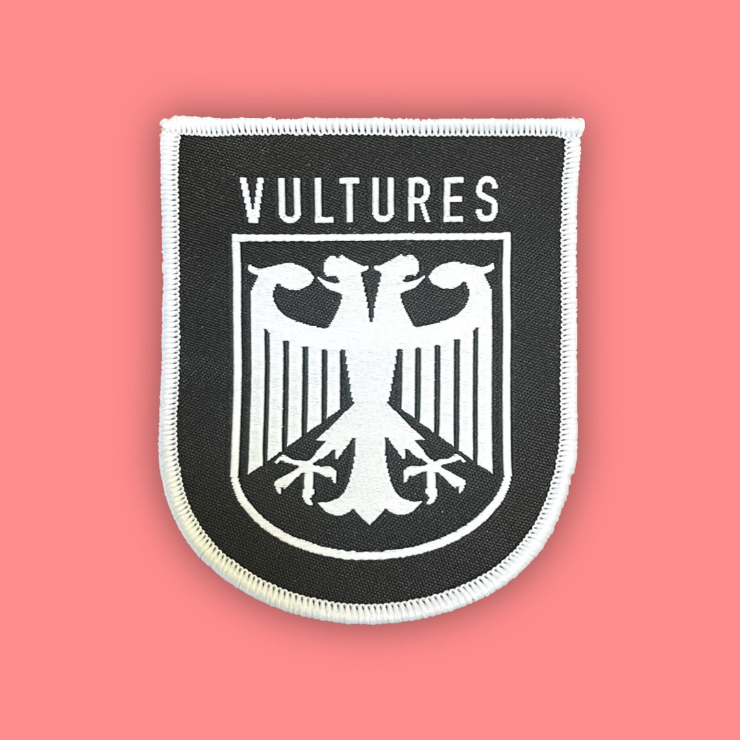 Vultures Woven Cloth Sew-on Patch - Etsy