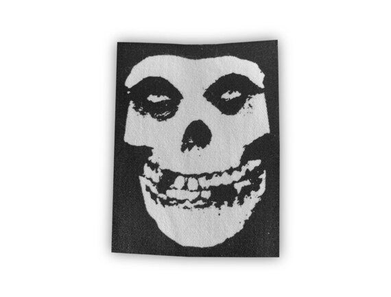 Misfits Screen Printed Cloth Sew-on Punk Patch - Etsy Canada