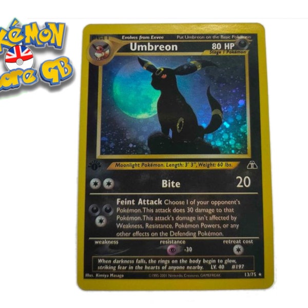 Umbreon 1st Edition - Etsy