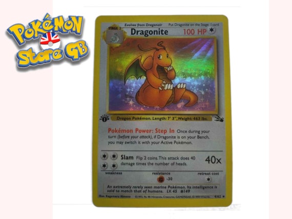 Original Dragonite Card