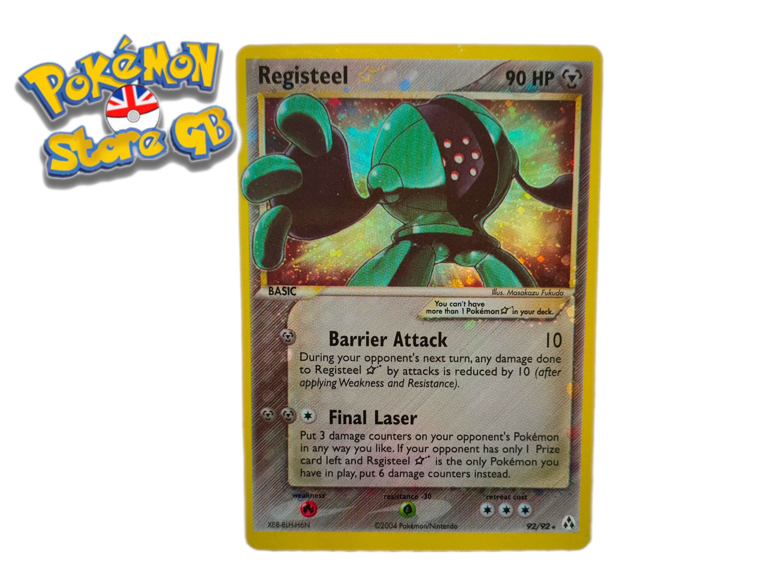 Registeel Pokemon Card