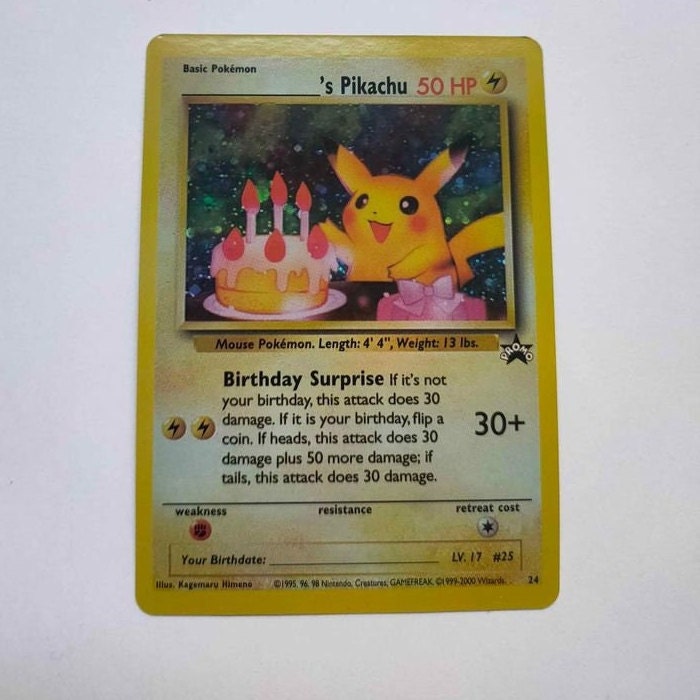 Pikachu Celebrations: Classic Collection CCC Pokemon Card - Etsy