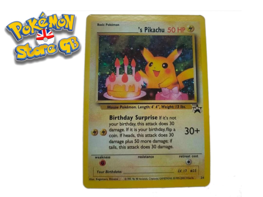 Pikachu Celebrations: Classic Collection CCC Pokemon Card - Etsy