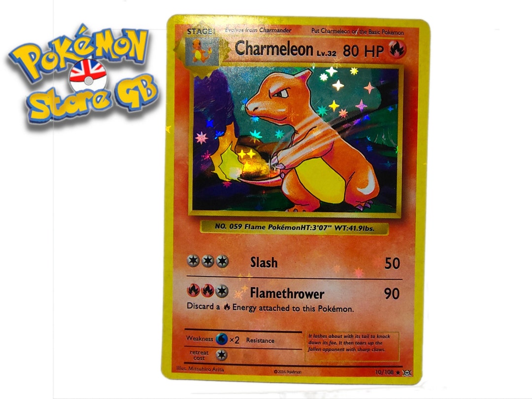 Charmeleon HOLO Evolutions Rare Base Set Pokemon Card WOTC - Etsy Australia