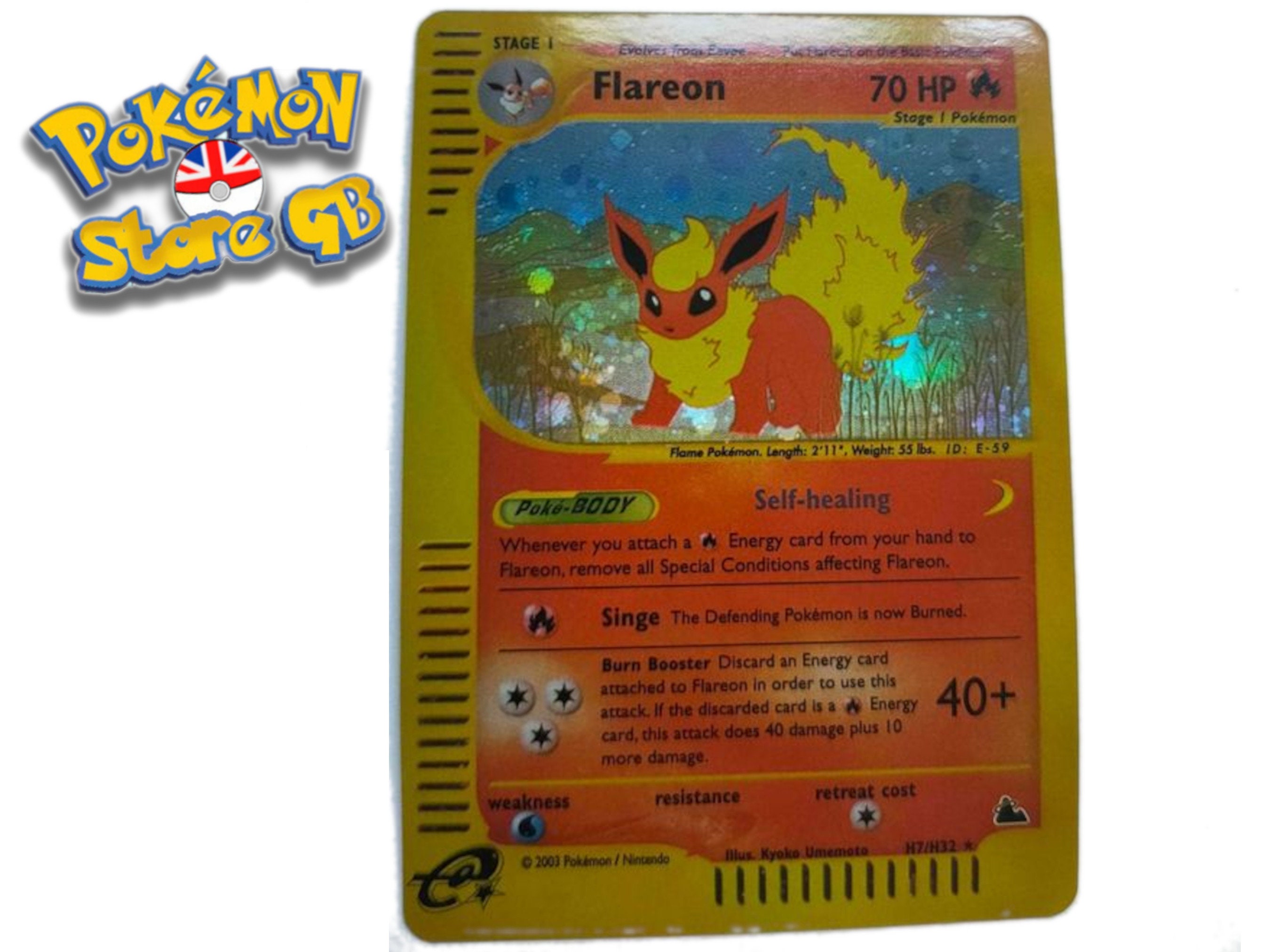 Burn Heal Pokemon Card