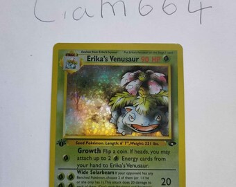 Venusaur First Edition - Etsy