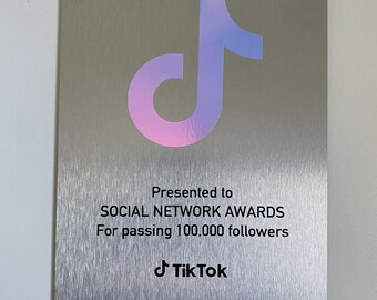 Tiktok Award - Etsy UK