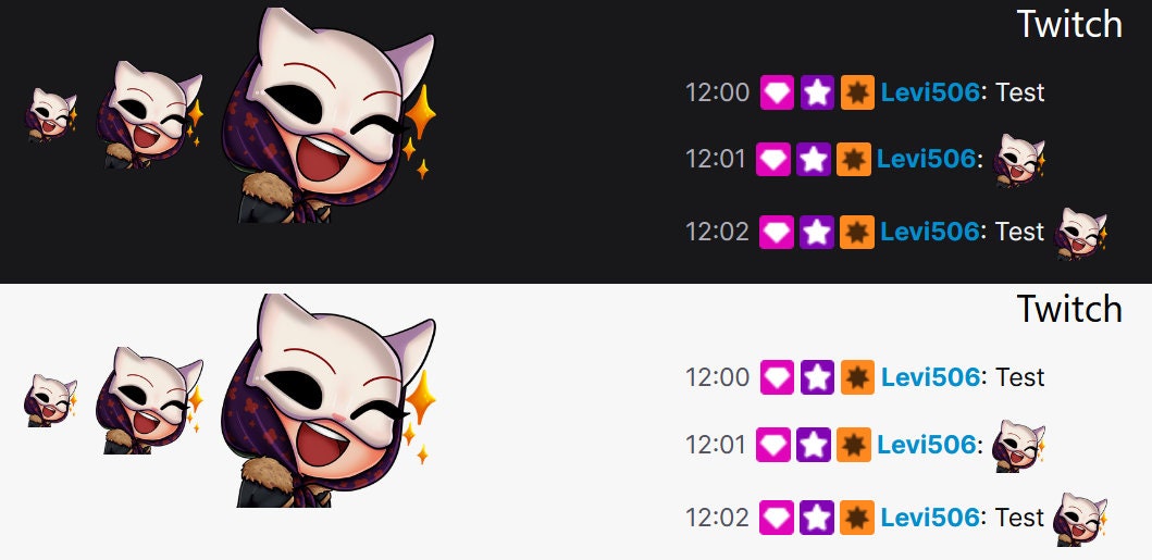 Huntress Kitty Wink Emote DBD, Twitch Emote - Etsy
