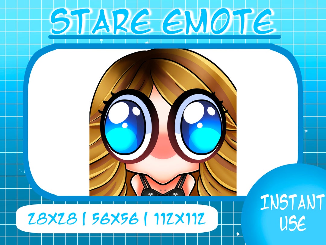 Kate Stare Emote, DBD Emote, Twitch Emote - Etsy