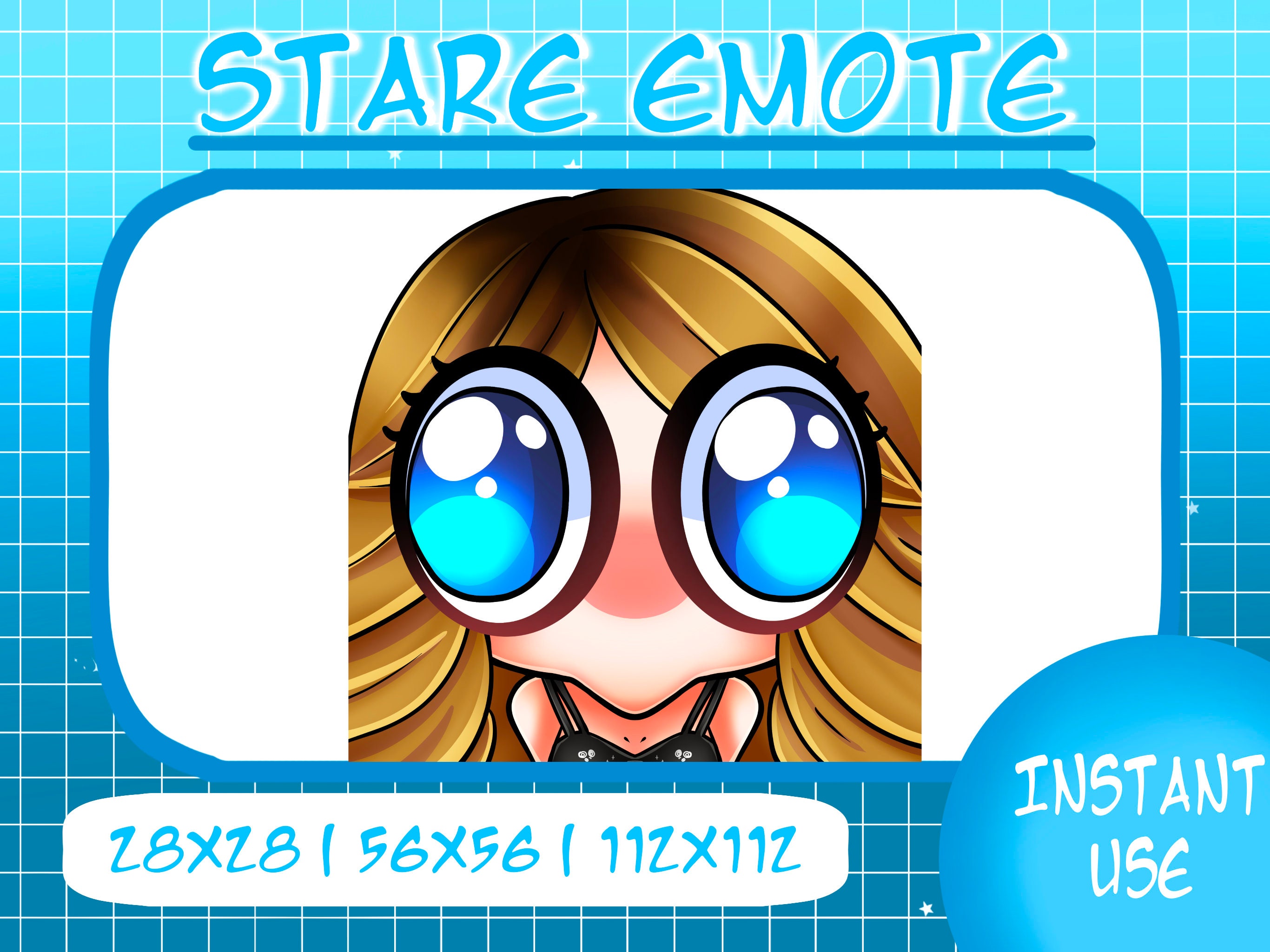Kate Stare Emote, DBD Emote, Twitch Emote - Etsy