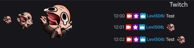 Connie Stabbing Grandpa Emote, TCM Emote for Twitch and Kick - Etsy