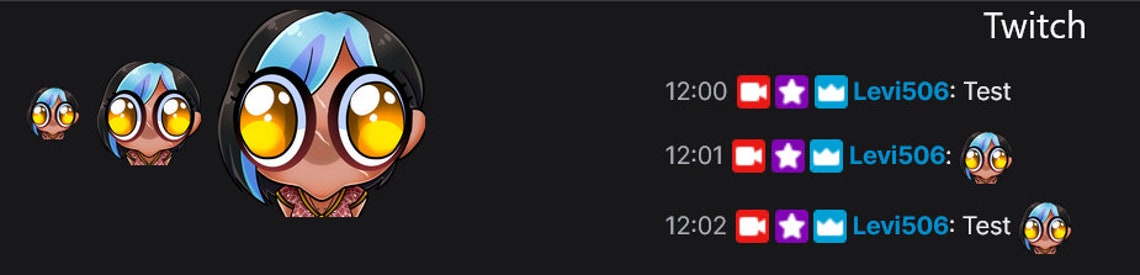 Haddie Stare Emote, DBD Stare Emote, Twitch Emote - Etsy